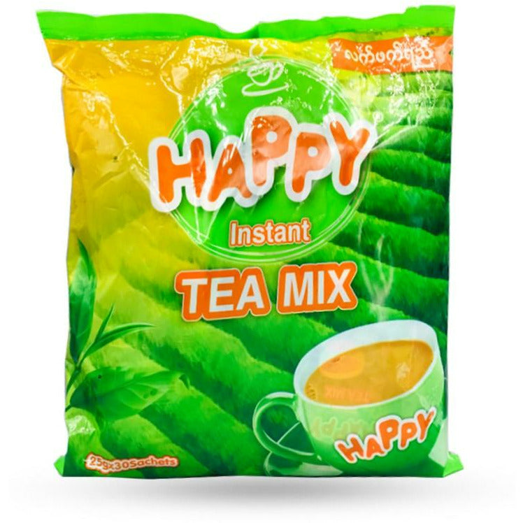 Happy - Ready Tea Mix (3 in 1) (22 GM x 30 Sachets) (660 GM) – Myanmar ...